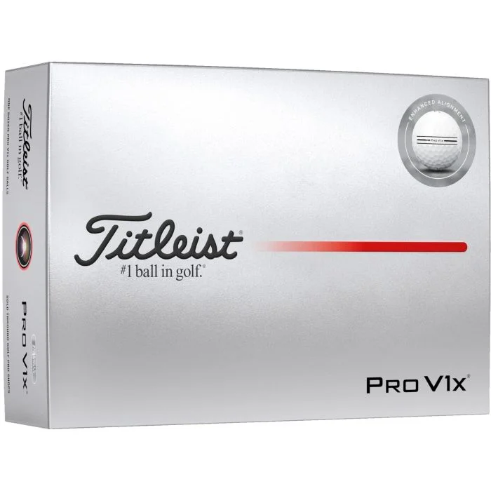 Titleist Pro V1x Enhanced Alignment Golf Balls - Carl's Golfland