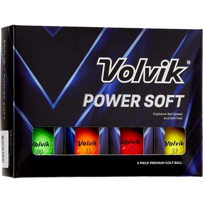 Free Shipping - Volvik Power Soft Golf Balls 2025 - Carl's Golfland