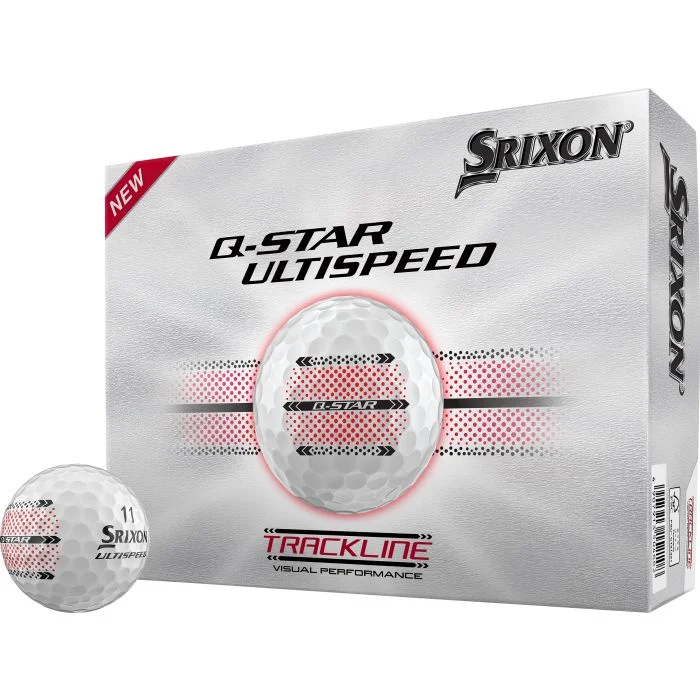 Srixon Q-STAR ULTISPEED TRACKLINE Golf Balls - Carl's Golfland