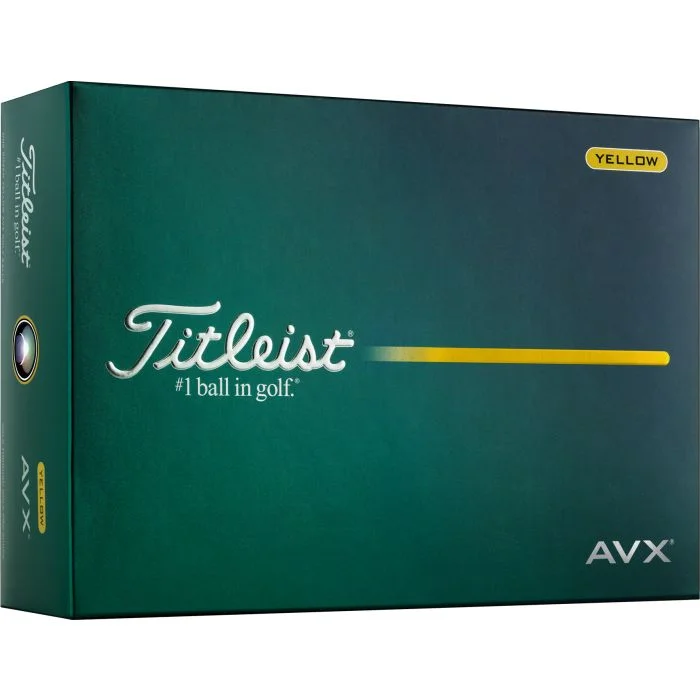 Titleist AVX Yellow Golf Balls 2026 - Carl's Golfland