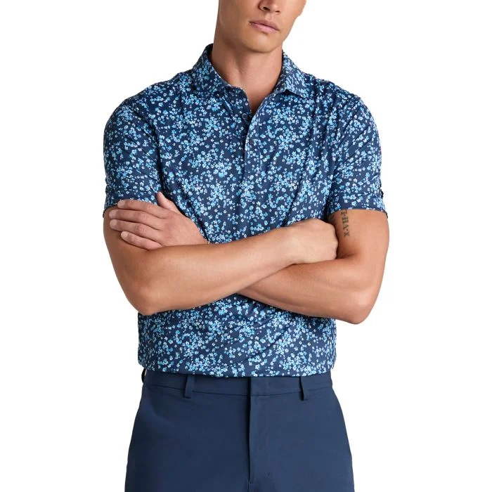 G/FORE Scattered Ditzy Tech Jersey Golf Polo - Carl's Golfland