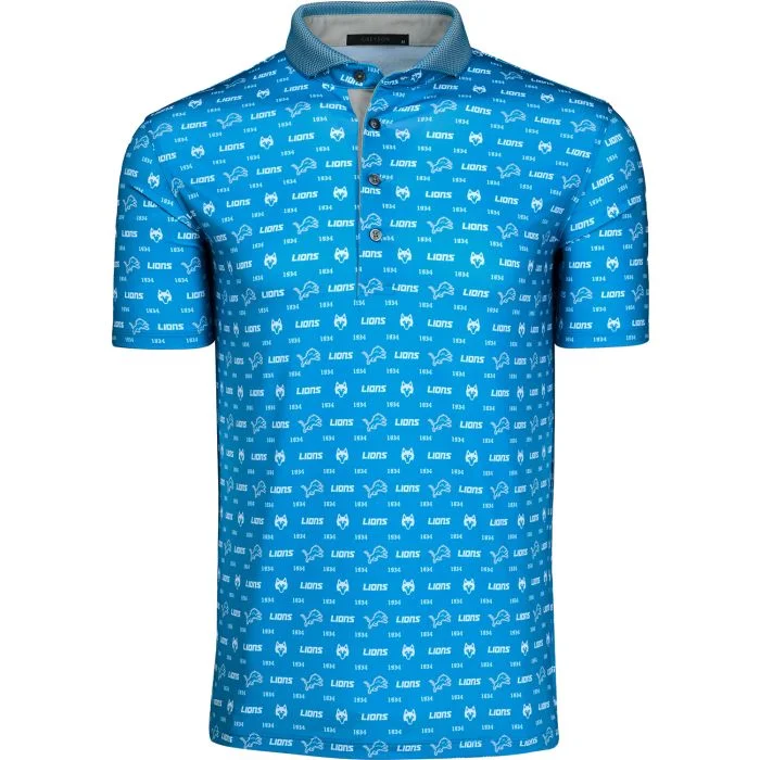 Detroit Lions Golf Polo