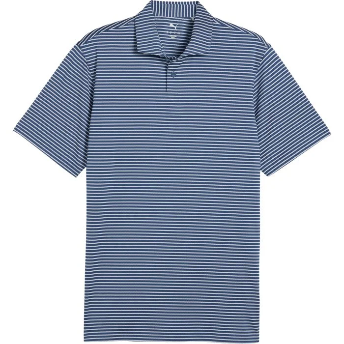 PUMA Brrr Stripe Golf Polo - Carl's Golfland
